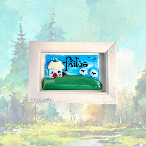 Fáilte Welcome Sign – Glass Craft